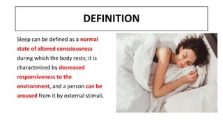 Sleep & Sleep Disorders & its management.pptx