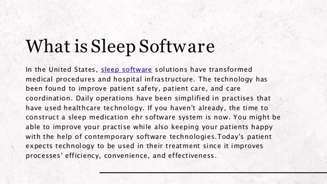 Sleep Software.pptx