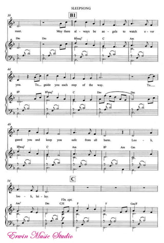 Sleepsong piano+violin | PDF