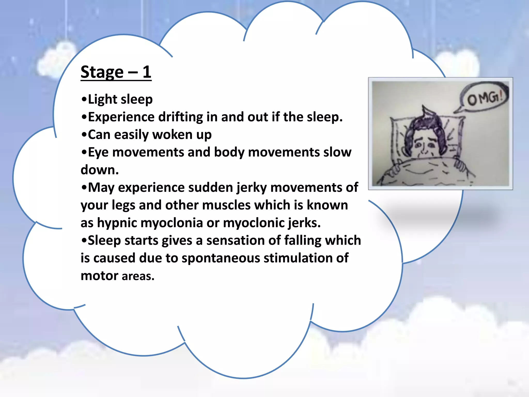Sleep stages and disorder | PPTX