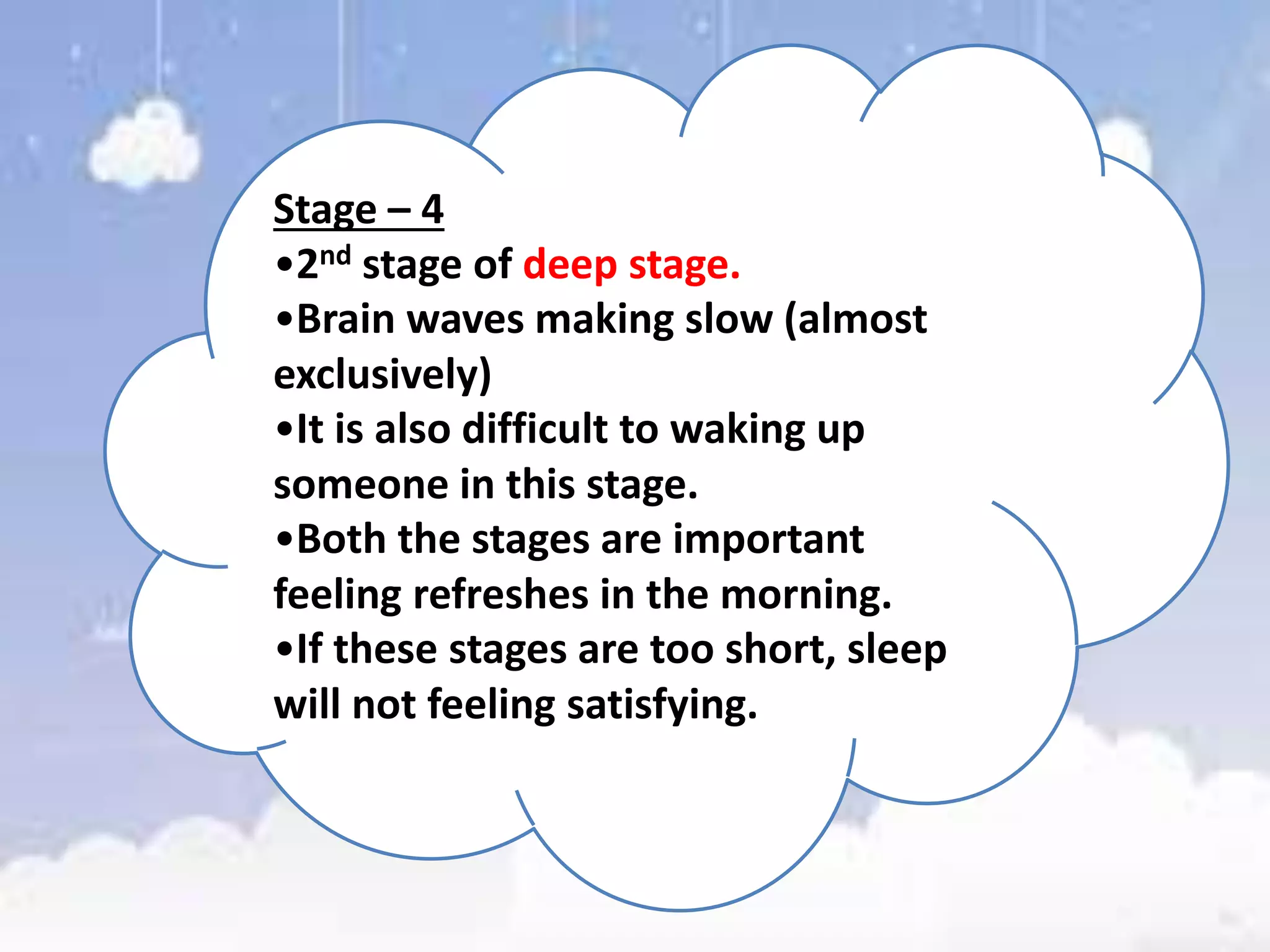 Sleep stages and disorder | PPTX