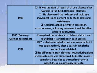 Sleep stages and disorder | PPTX