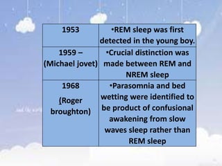 Sleep stages and disorder | PPTX