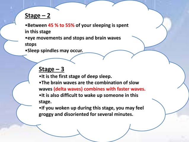 Sleep stages and disorder | PPT