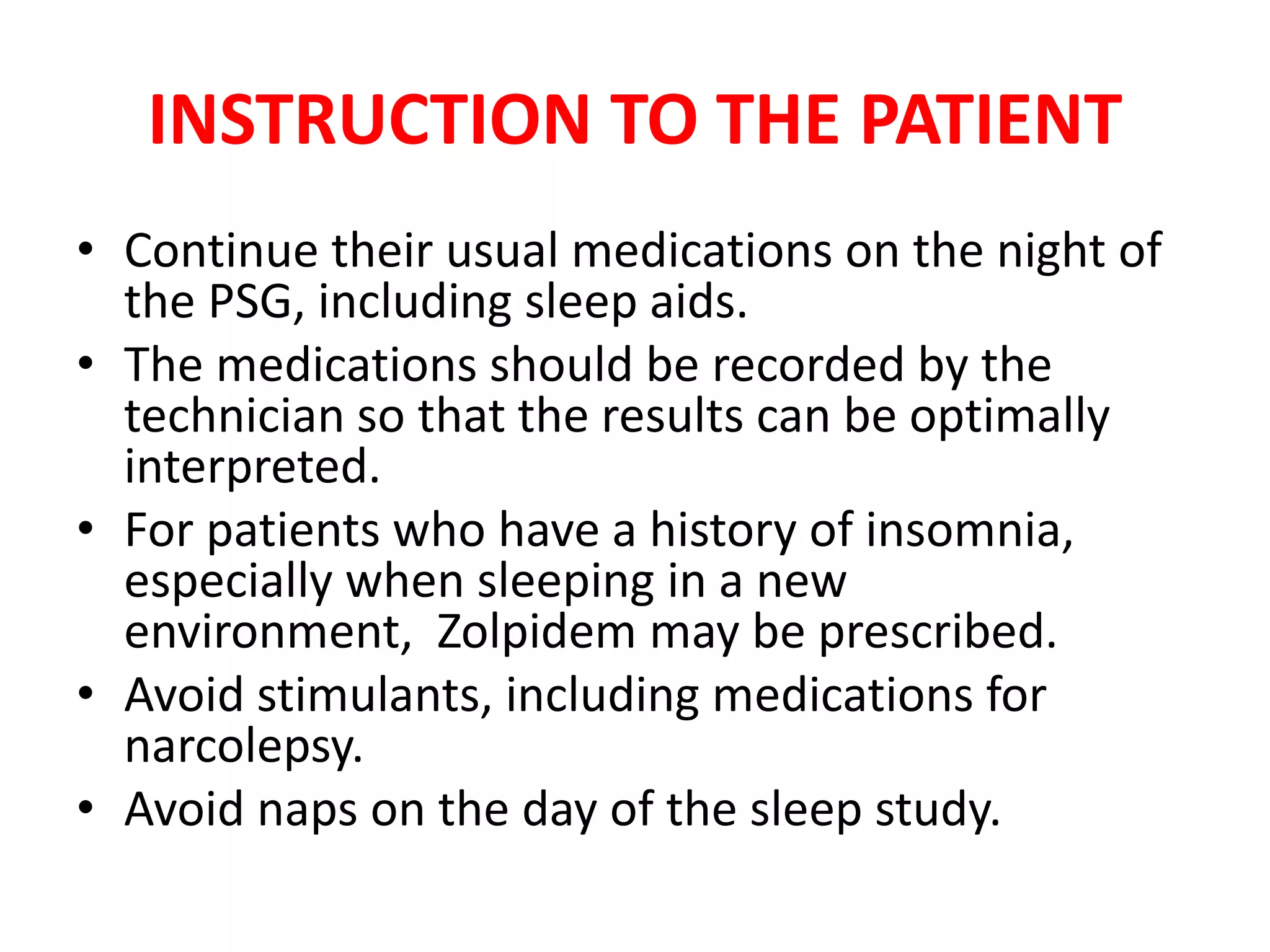 POLYSOMNOGRAPHY & EEG ACTIVATION METHODS | PPTX