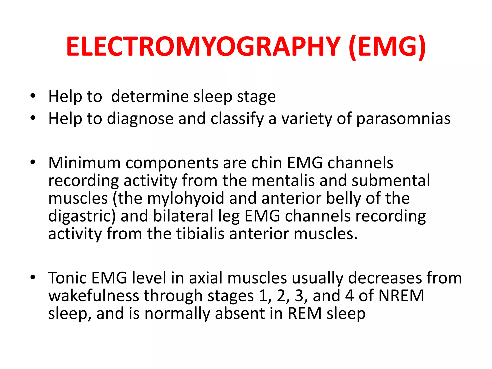 POLYSOMNOGRAPHY & EEG ACTIVATION METHODS | PPTX