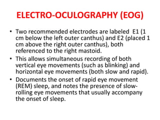 POLYSOMNOGRAPHY & EEG ACTIVATION METHODS | PPTX