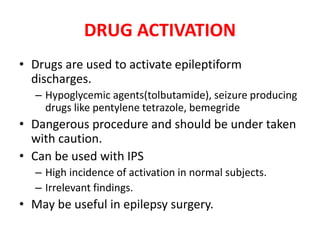 POLYSOMNOGRAPHY & EEG ACTIVATION METHODS | PPTX