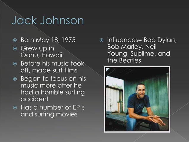 Sleep Through the Static by Jack Johnson | PPTX | Music | Entertainment