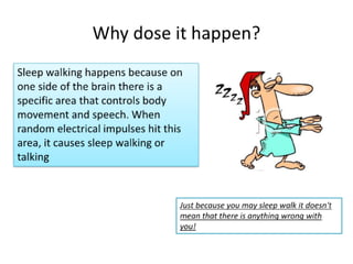 Sleep walking | PDF
