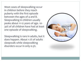 Sleepwalking | PPTX