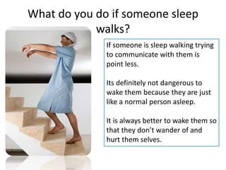Sleep walking | PPTX