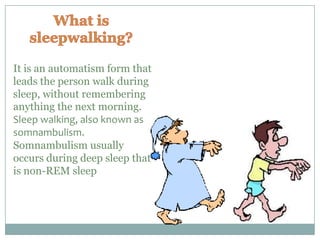 Sleepwalking | PPTX