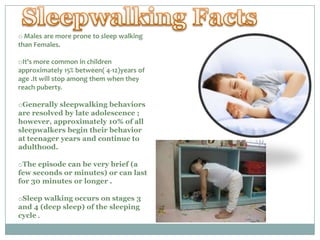 Sleepwalking | PPTX
