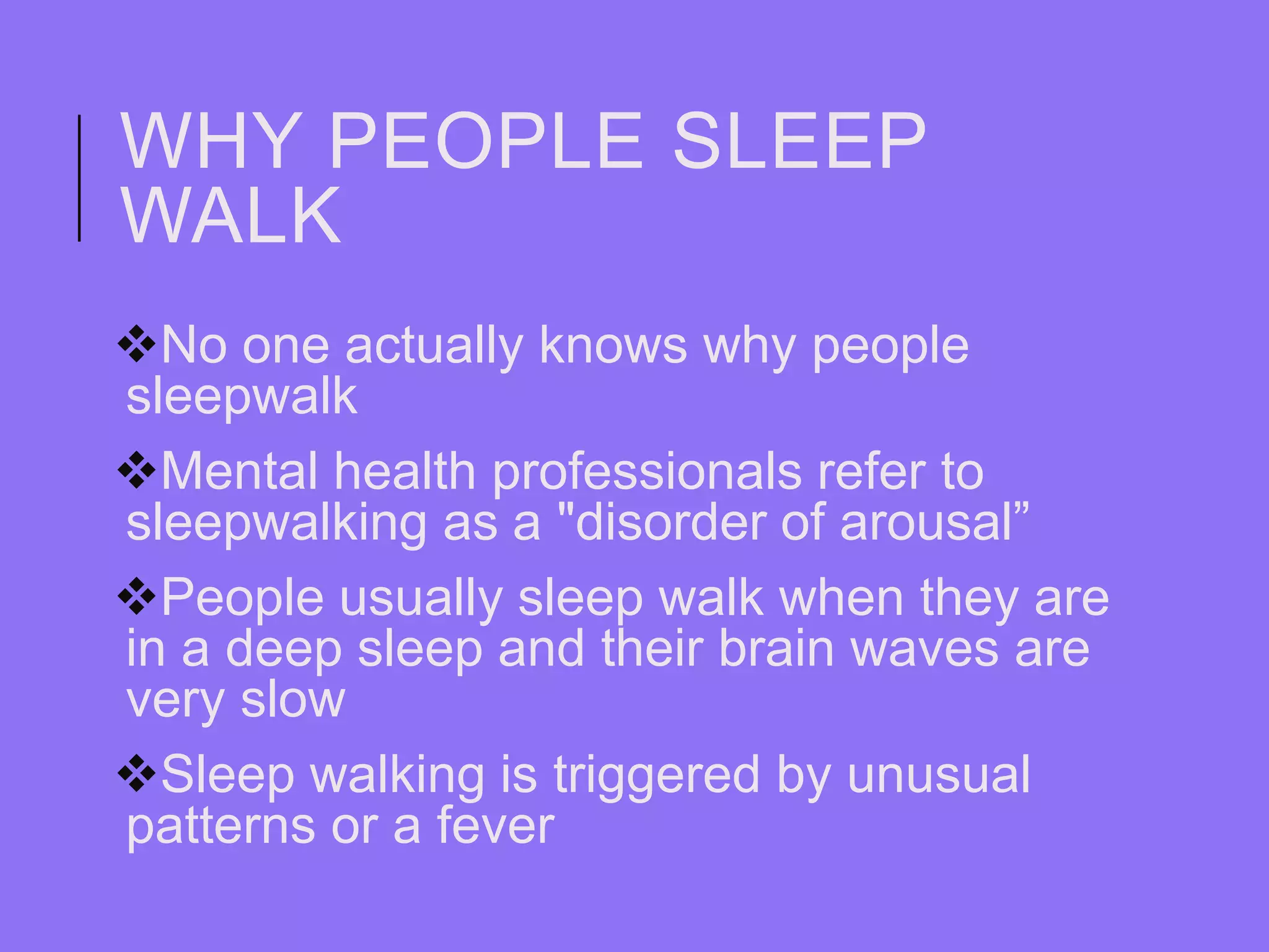 Sleep walking | PPT