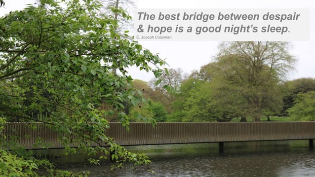 Sleep well work well taster | PPT