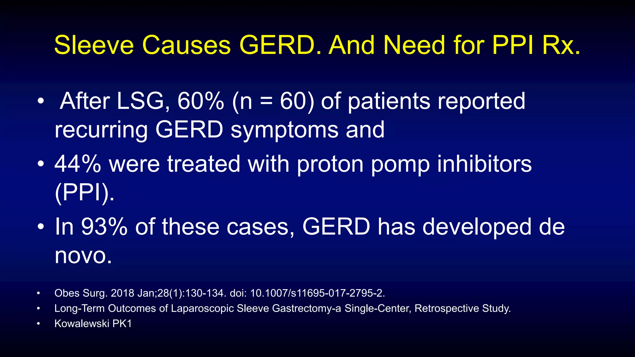 Sleeve PPIs gGERD gastric cancer | PPTX | Digestive Disorders ...