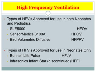 SLE 5000 HFOV Dr.ALLAM ABUHAMDA CONSULTANT NEONATOLOGIST | PPTX