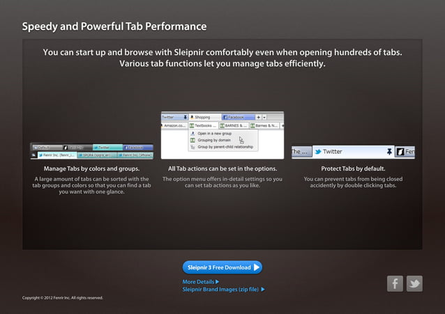 Sleipnir, the powerful web browser for Windows | PDF