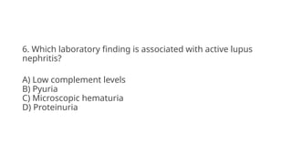 systemic lupus erythmatosis MCQ.pptx