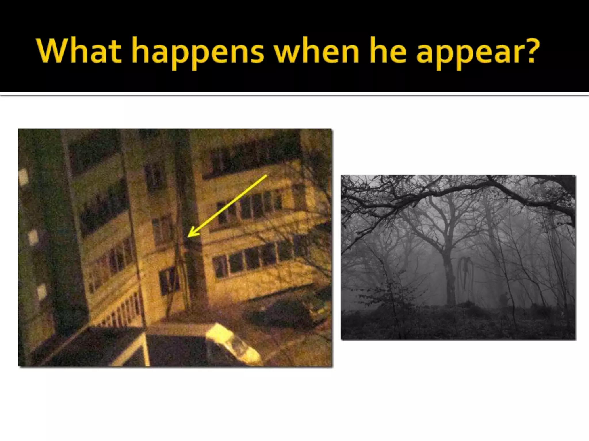 Slender man | PPTX