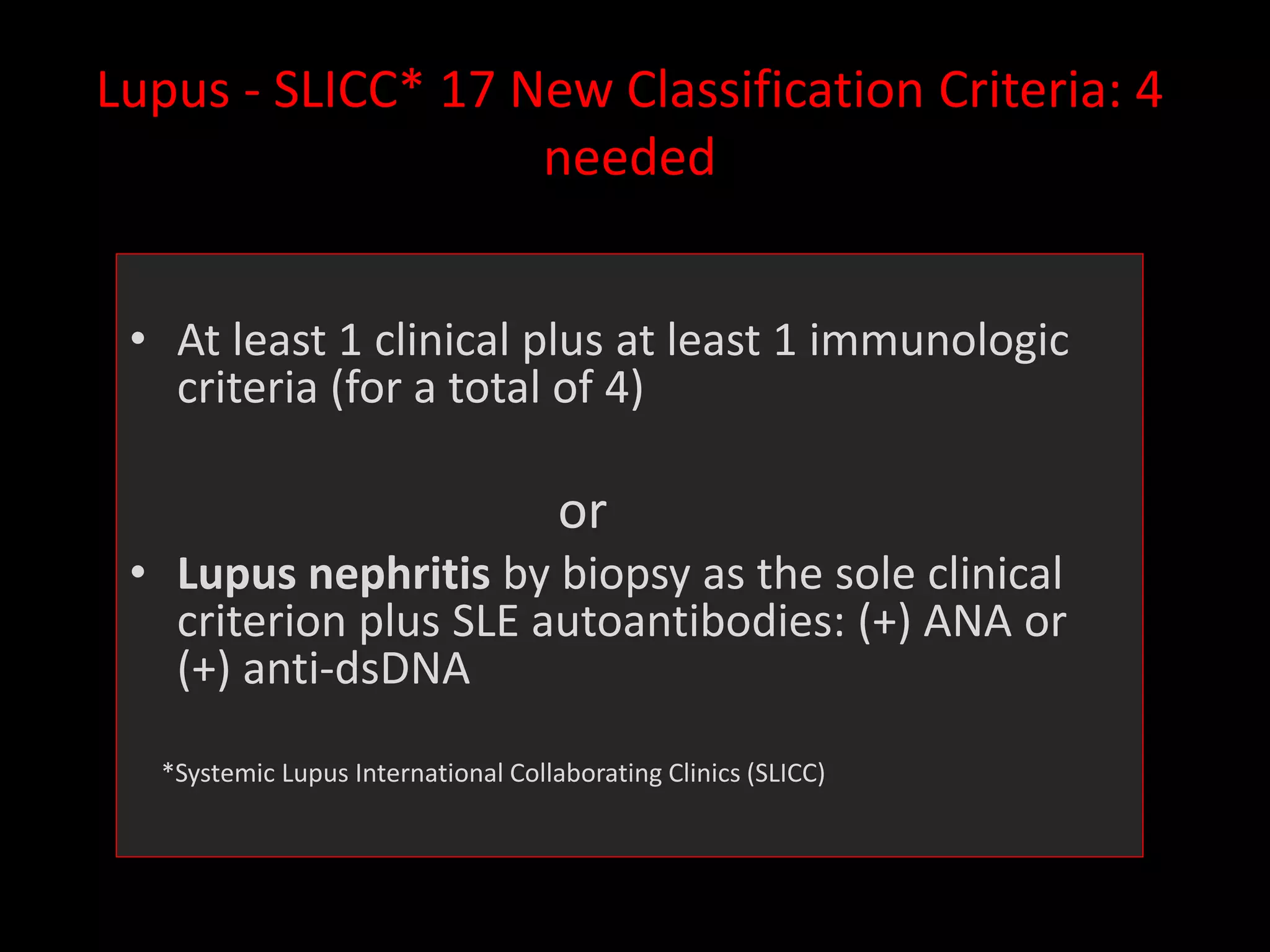 SLE Pathophysiology and Management | PPTX