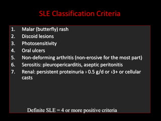 SLE Pathophysiology and Management | PPTX