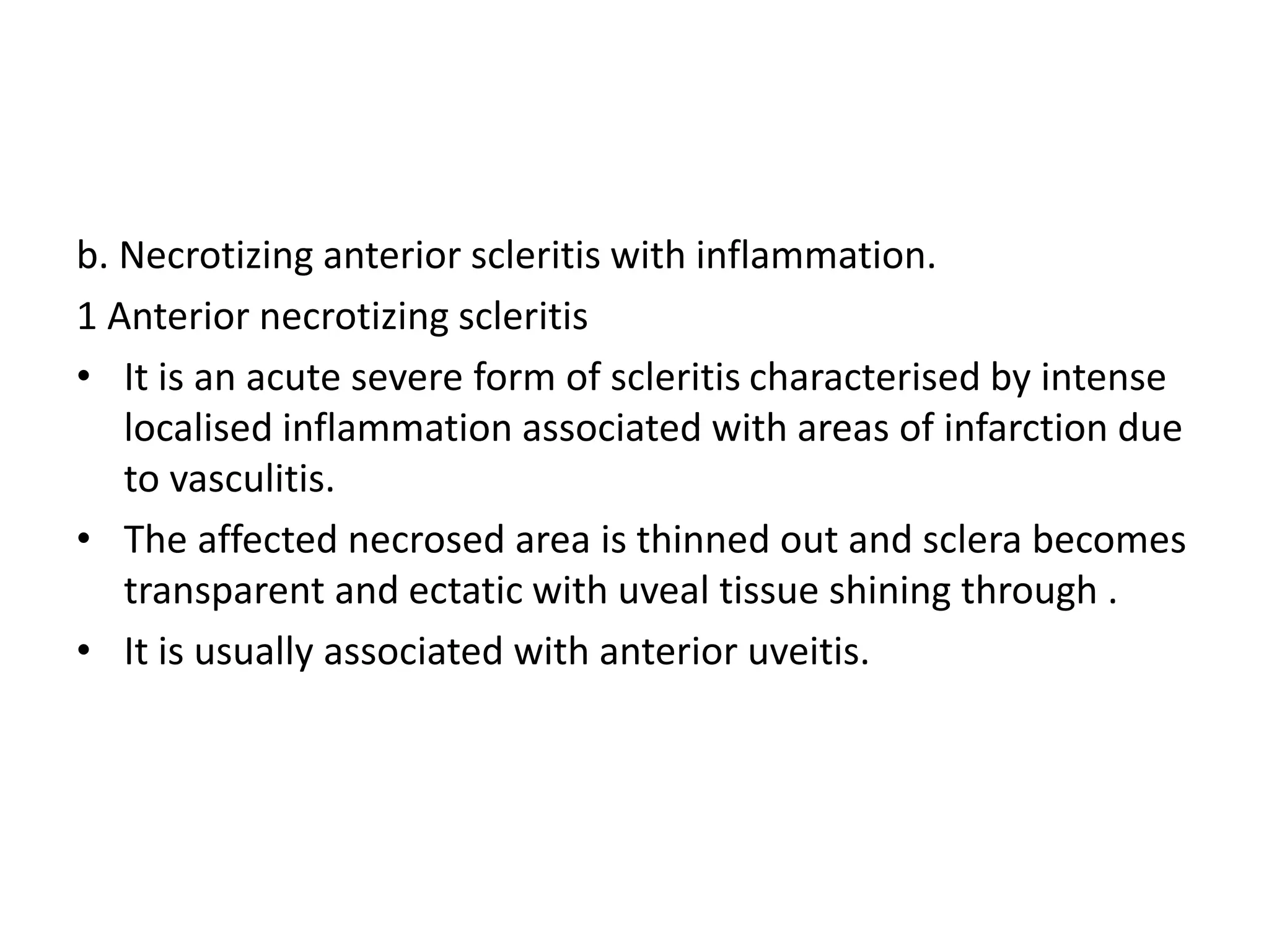 SLERITIS in detail including anterior and posterior | PPTX