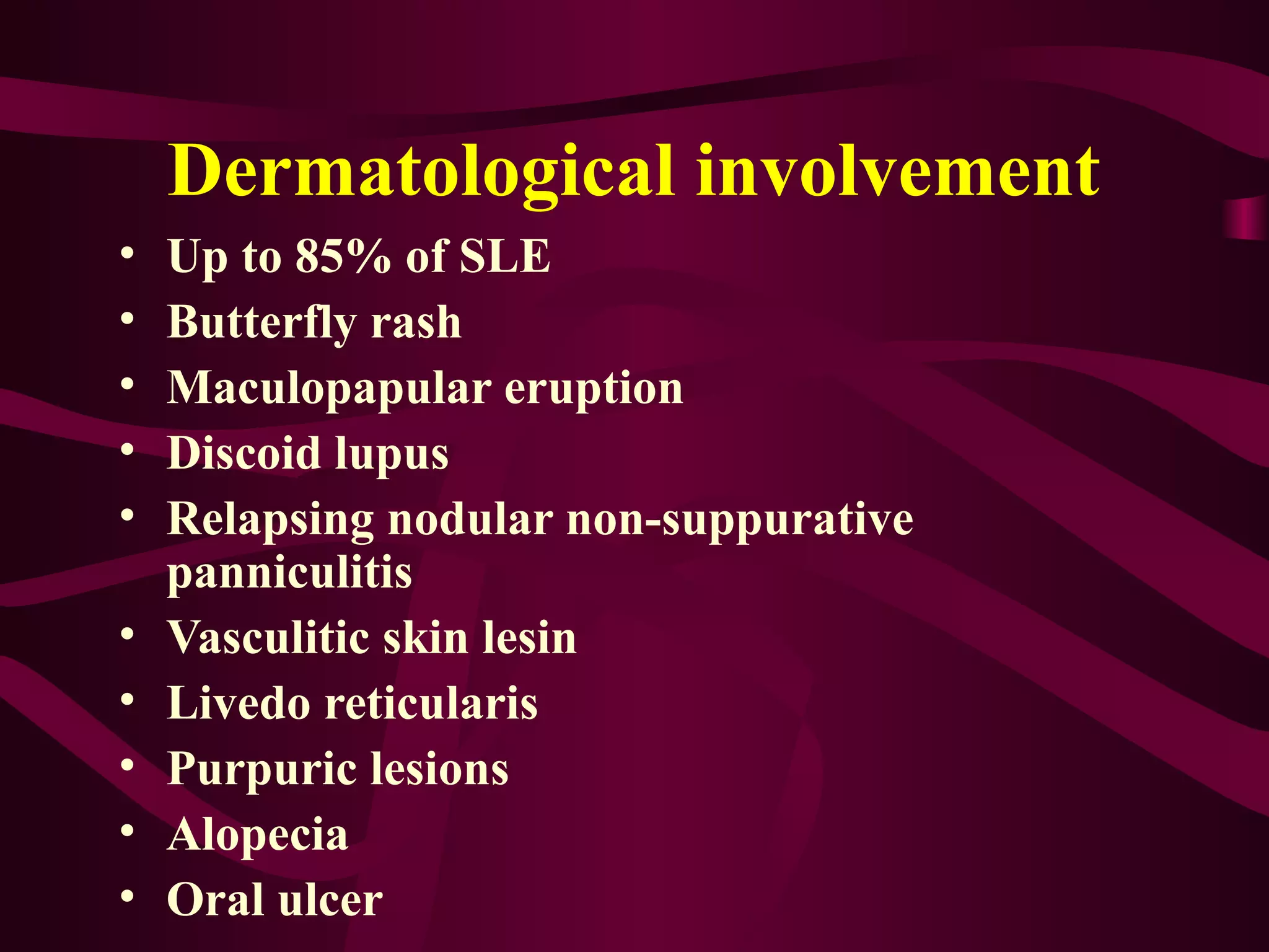 systemic lupus erythematosus | PPT