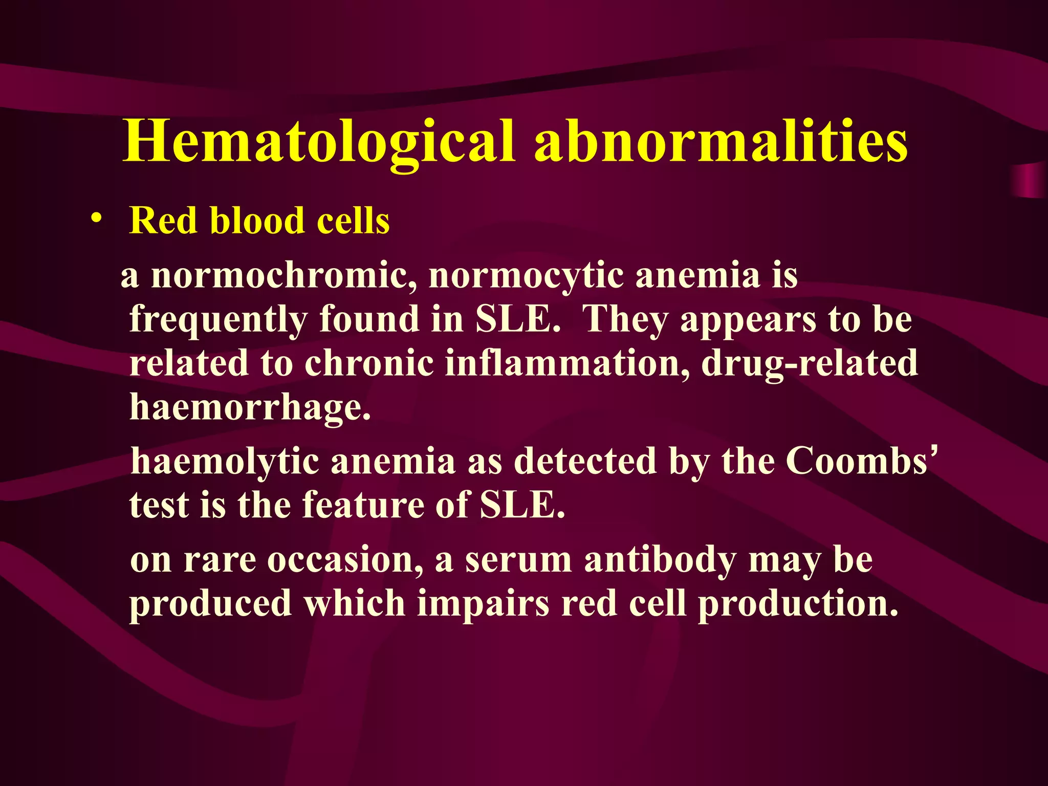 systemic lupus erythematosus | PPT