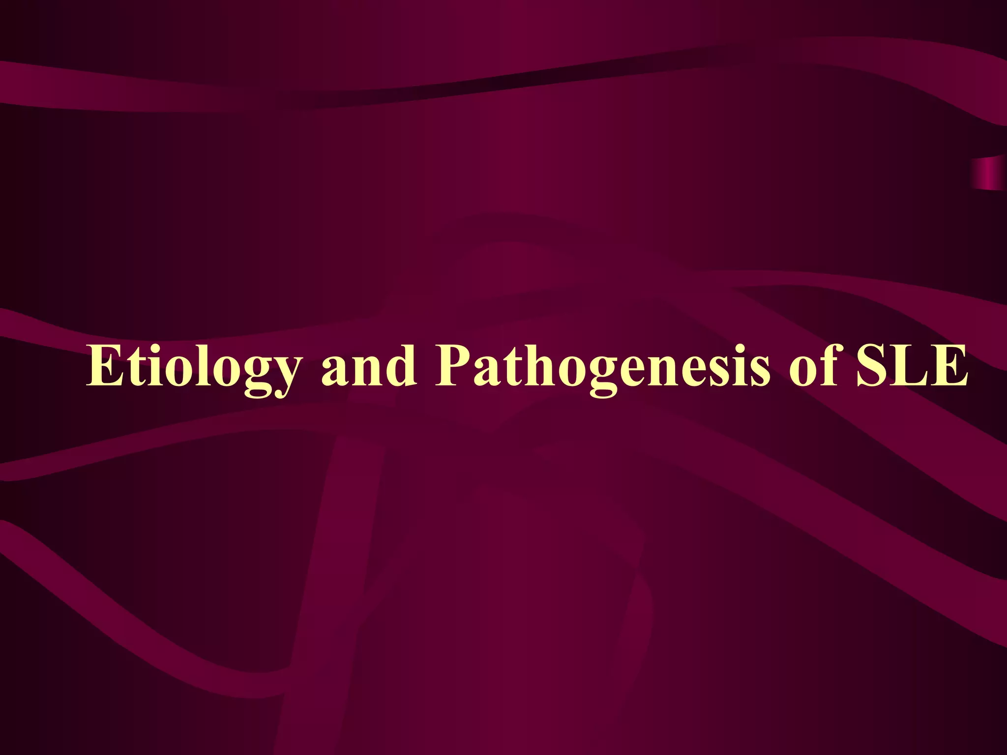 systemic lupus erythematosus | PPT