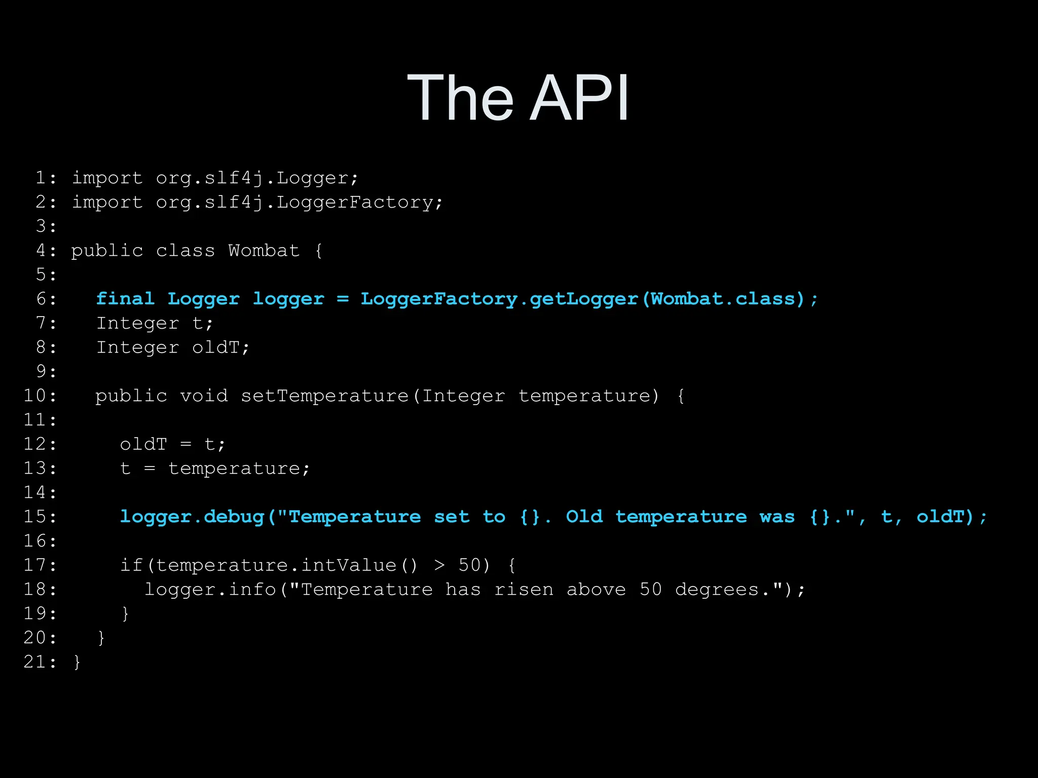 slf4j-in-10-slides Jakarta Commons Logging | PPT