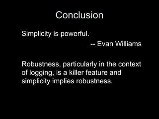 slf4j-in-10-slides Jakarta Commons Logging | PPT