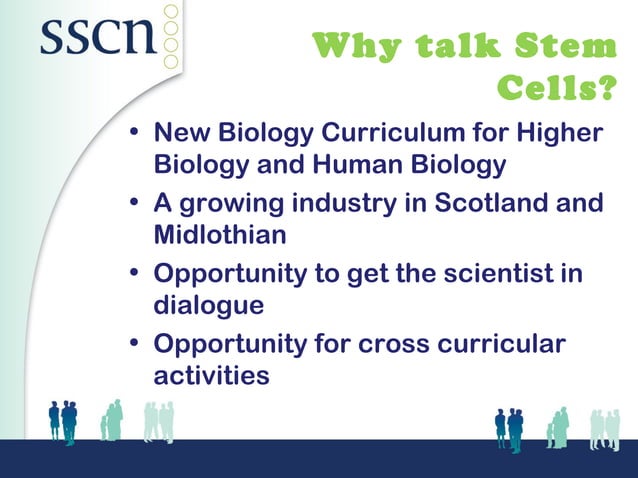 Talking Stem Cells in Secondary Schools | PPT