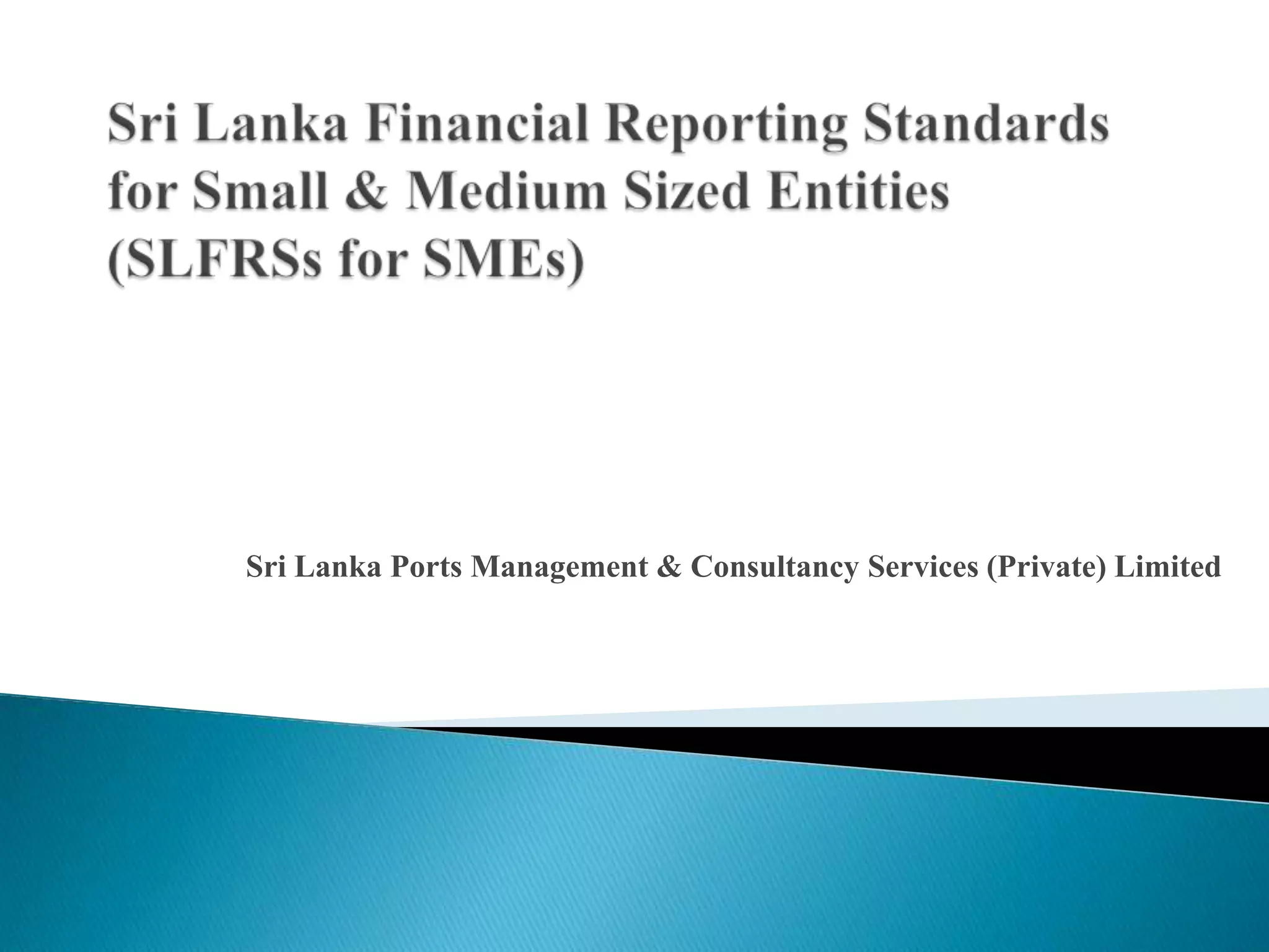 Slfrs for sme | PPTX