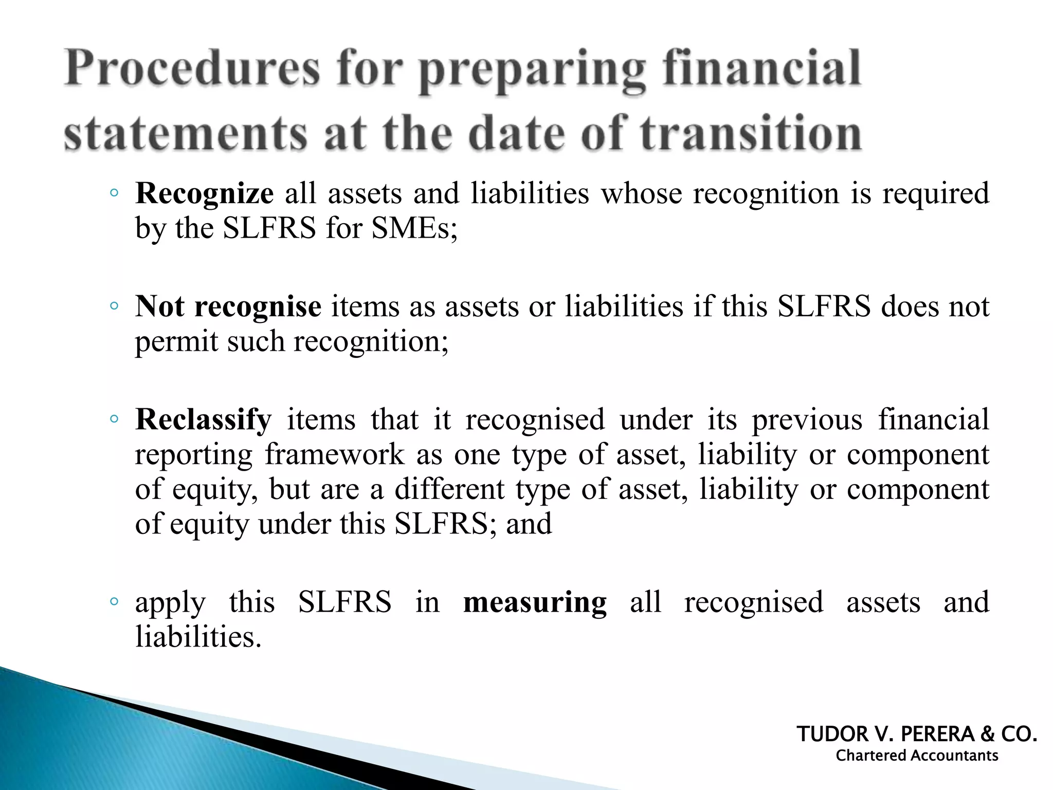 Slfrs for sme | PPTX