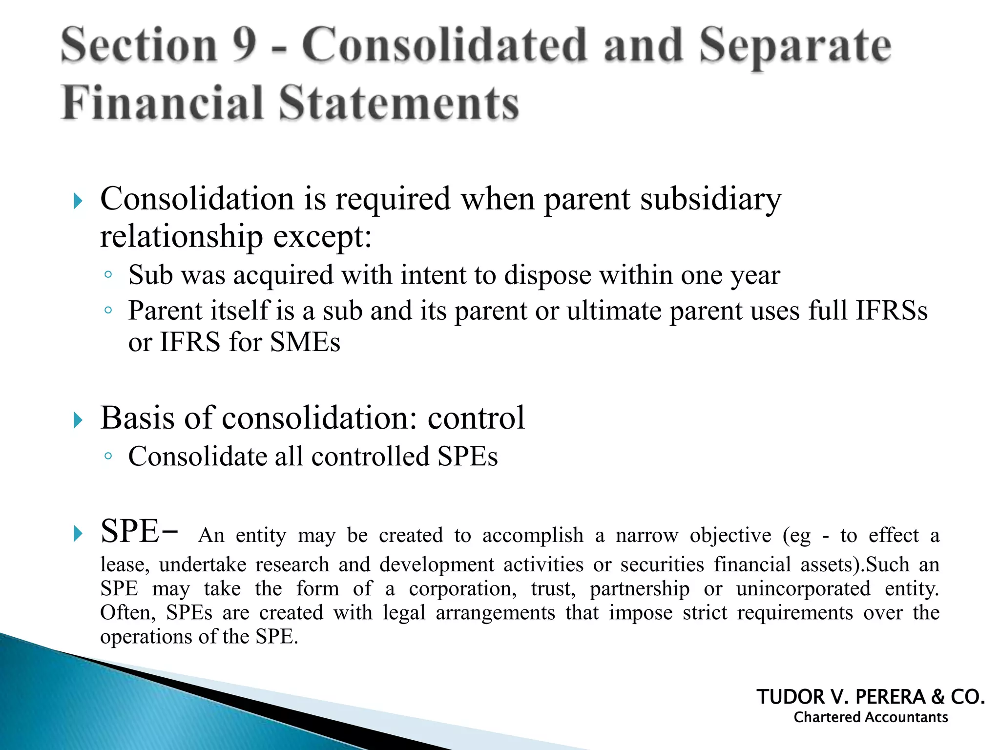 Slfrs for sme | PPTX