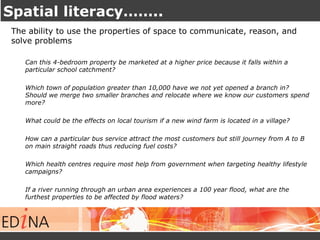 Knowing their Place: Improving the Spatial Literacy of Tomorrow’s ...