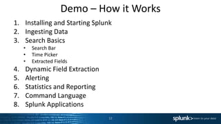 Getting Started with Splunk Breakout Session | PPT
