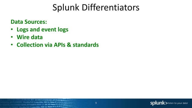 Getting Started with Splunk Breakout Session | PPT