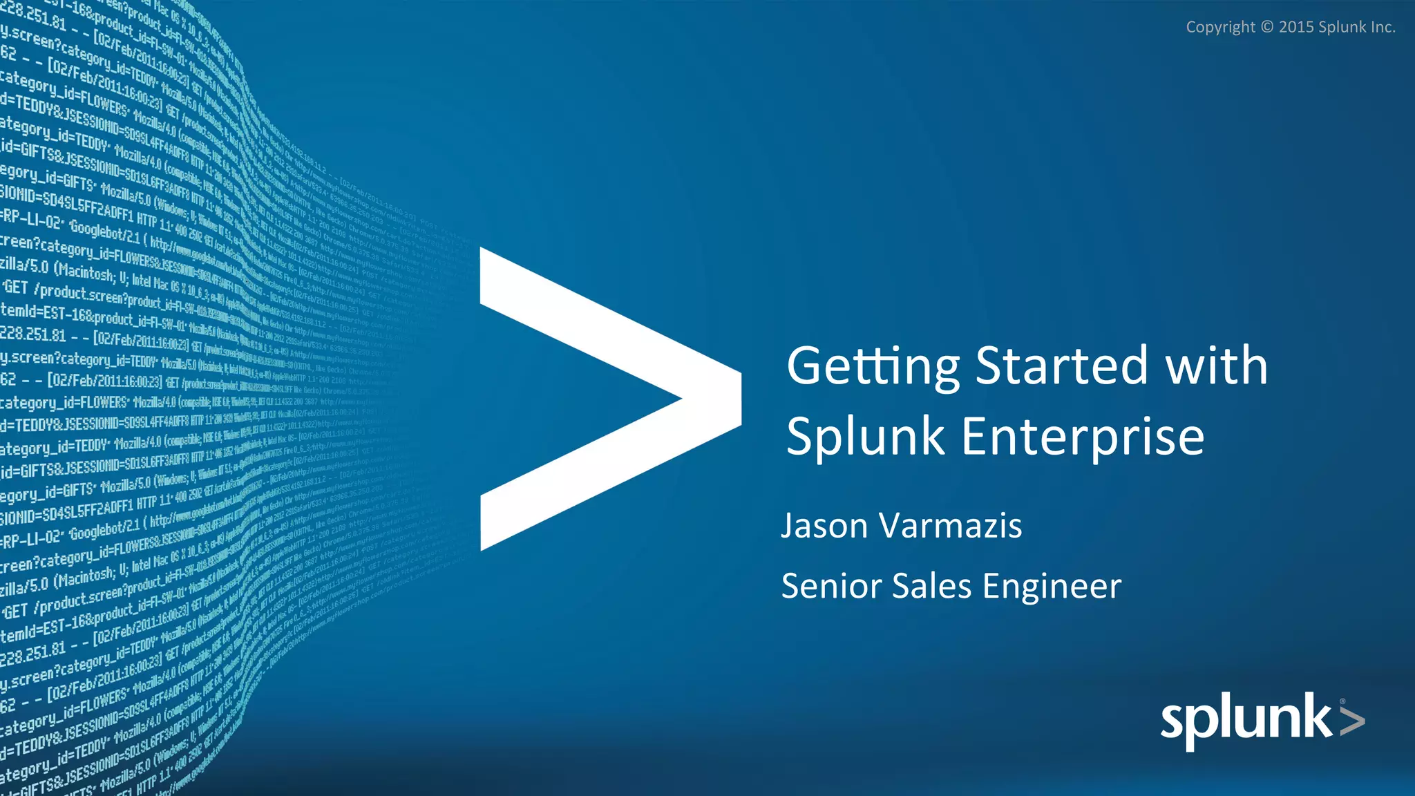 Getting Started with Splunk Enterprise | PDF