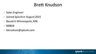 Getting Started with Splunk Enterprise | PPT