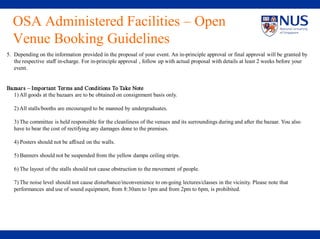(SLiC2010)_Guidelines_FacilitiesBooking | PDF