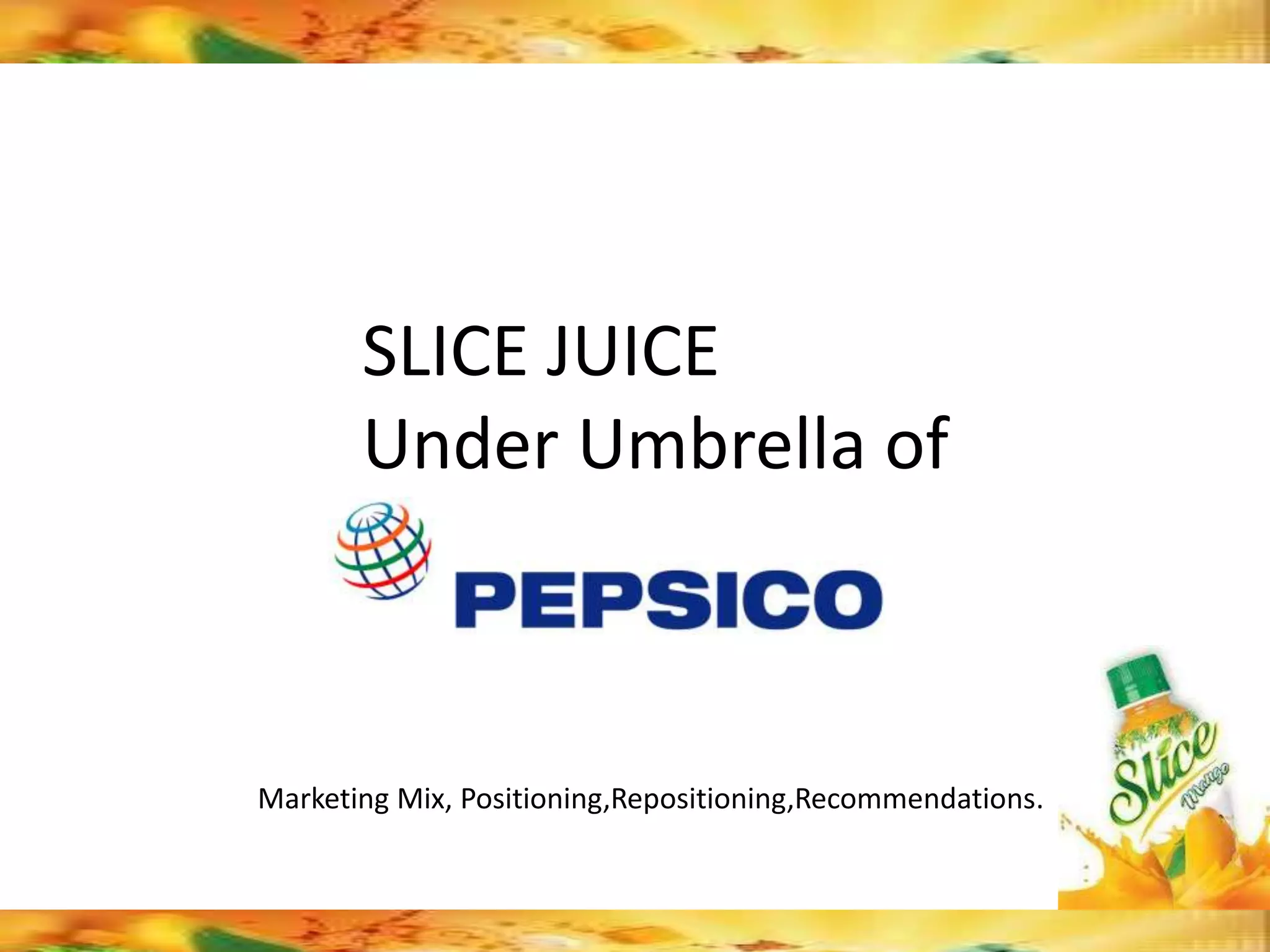Slice presentation | PPTX