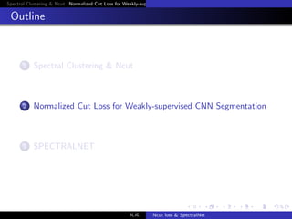 SpectralNet and Ncut Loss | PDF