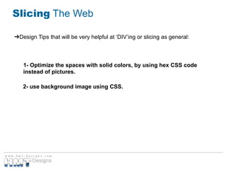 Slicing the web | PPT