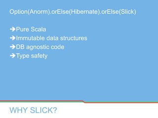 Slick - The Structured Way | PPT