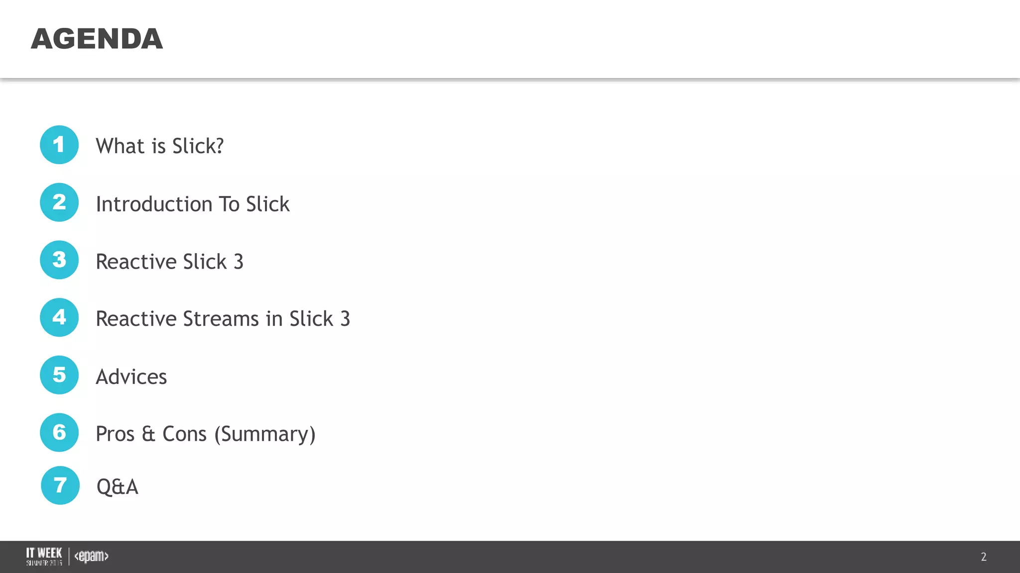Reactive Database Access With Slick 3 | PPTX