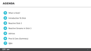 Reactive Database Access With Slick 3 | PPT