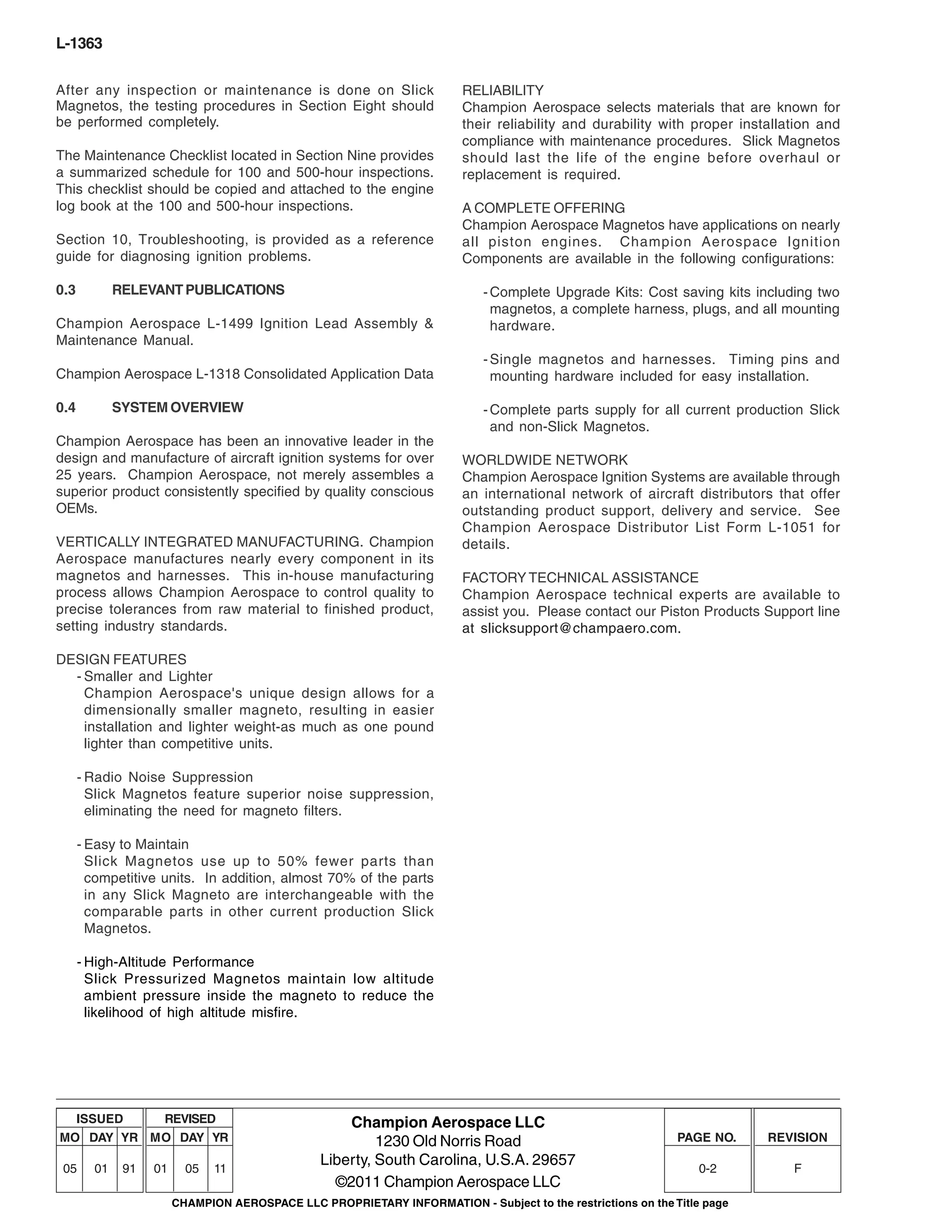 Slick magoverhaulmanual 4300 & 6300 series | PDF